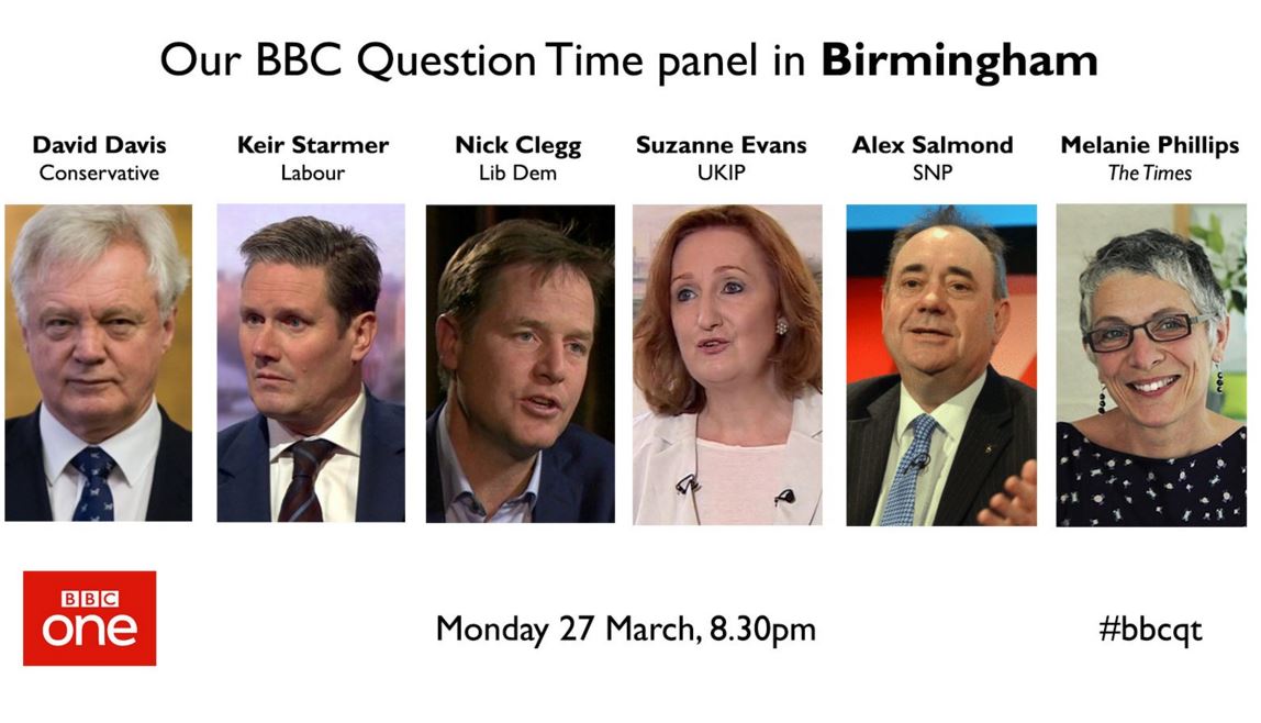 Question Time last night: ‘Britain after Brexit’